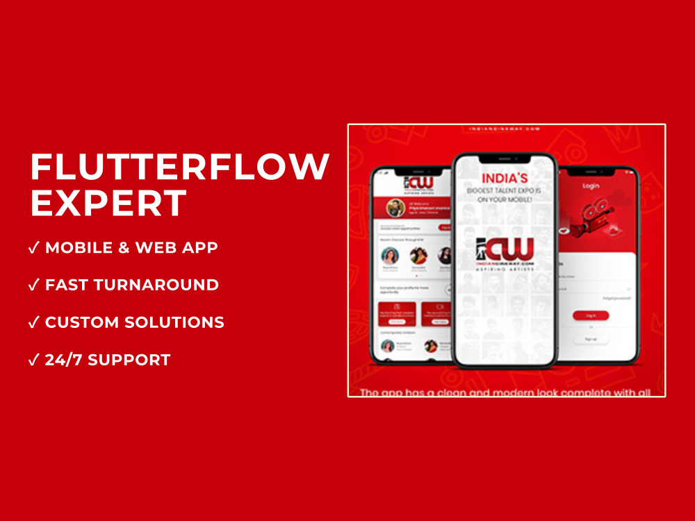 Complete Flutterflow App Development : Flutterflow & Firebase Services | Upwork