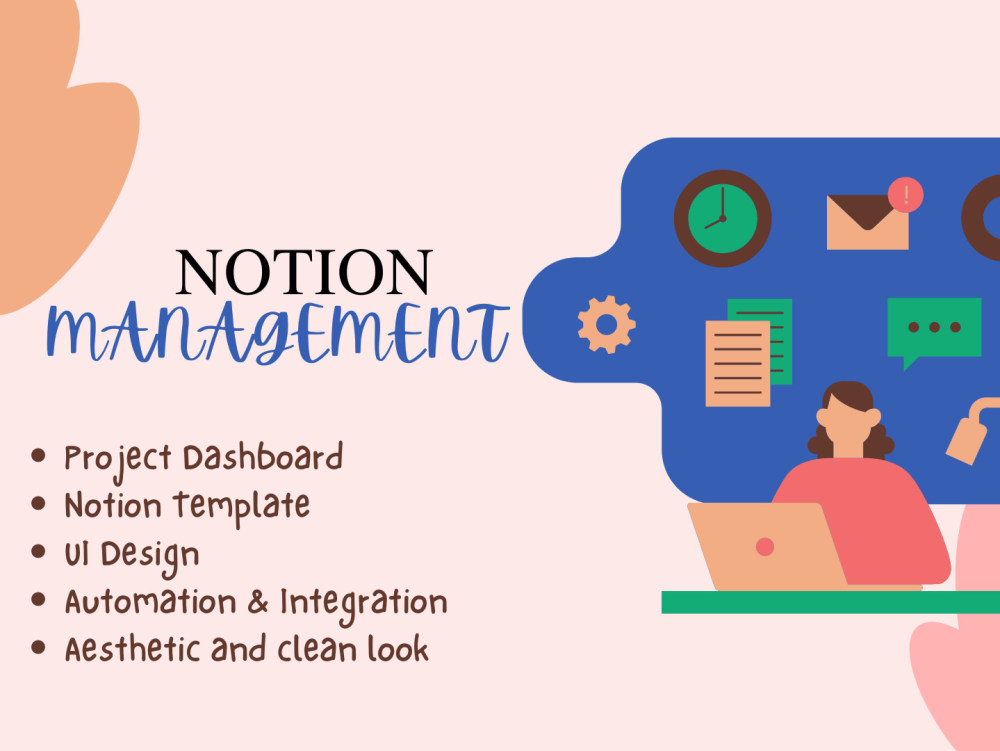 Notion Template Notion Workspace And Project Management Upwork