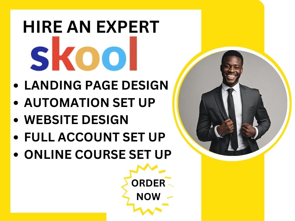 Skool Online Course, Skool Community, Skool Setup Skool Course Upload ...