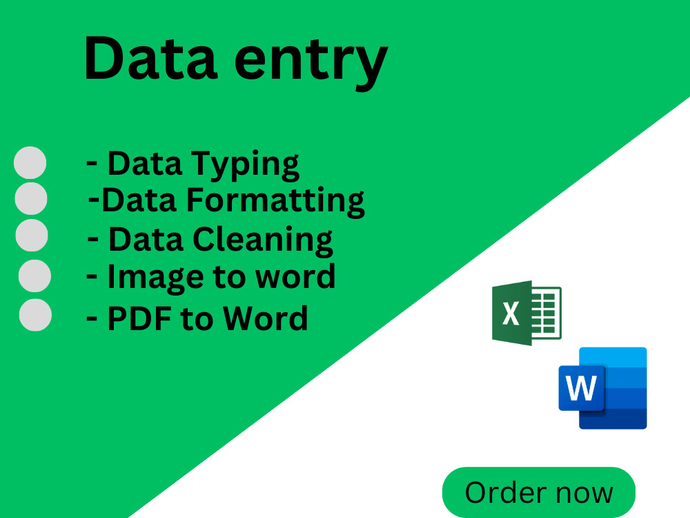 Expert Data Entry Specialist | Typing, Formatting, and Cleaning | Upwork