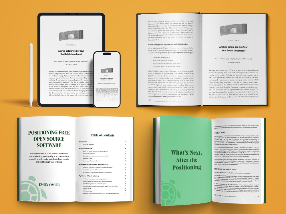 Complete book design, formatting, layout design for ebook and print ...