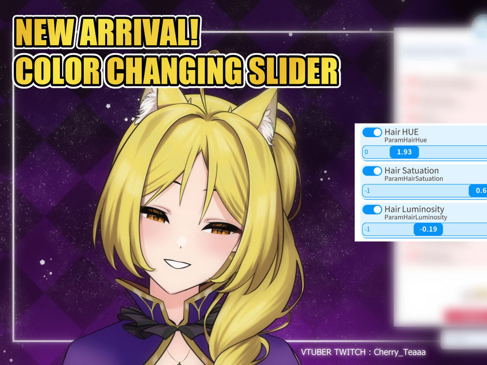 A detailed 2D VTuber model both art and rigging | Upwork