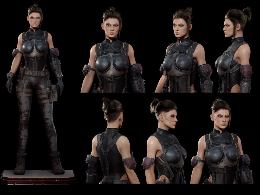 Be 3d character modeler, 3d realistic character, 3d game character modeling | Upwork