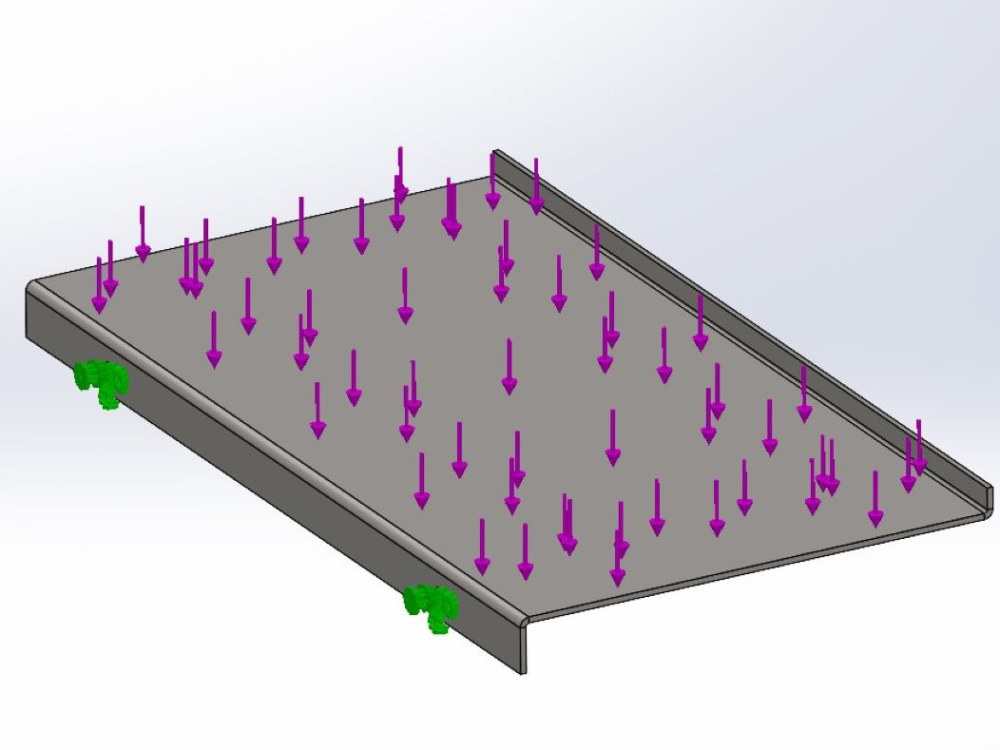 A SolidWorks FEA Analysis Report | Upwork