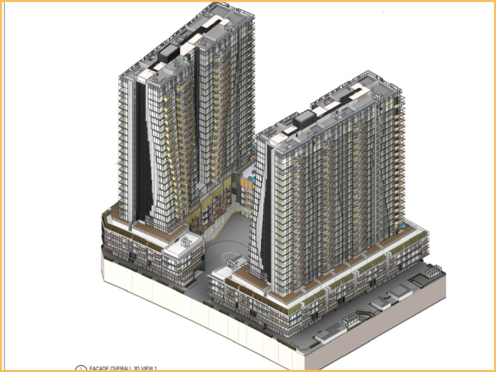 Modeling and rendering high rise building in revit from cad files | Upwork