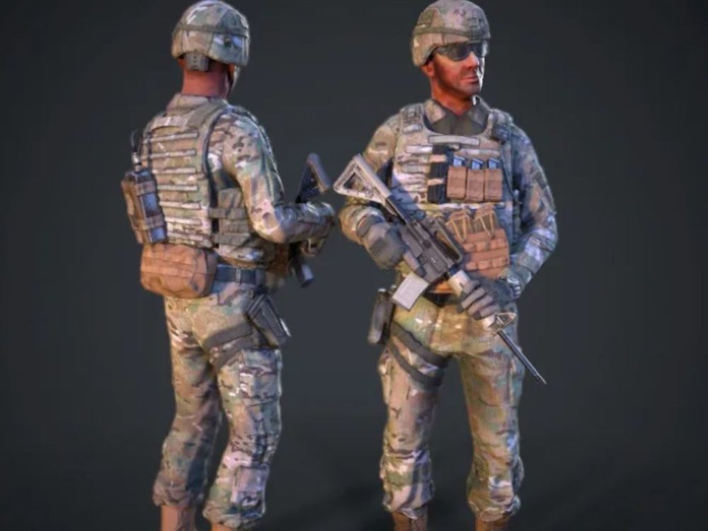 Design 3d game character, garrys mod, playermodel, sfm, mmd, gmod ...