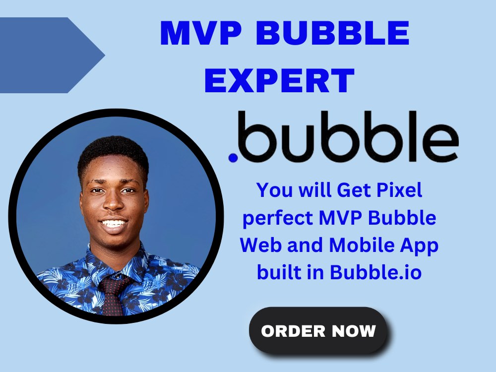 Pixel perfect MVP bubble Web and Mobile App built in Bubble.io | Upwork