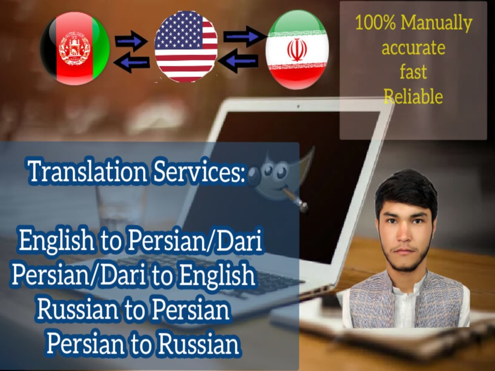 A professional English to Farsi and Russian to Farsi Translation | Upwork