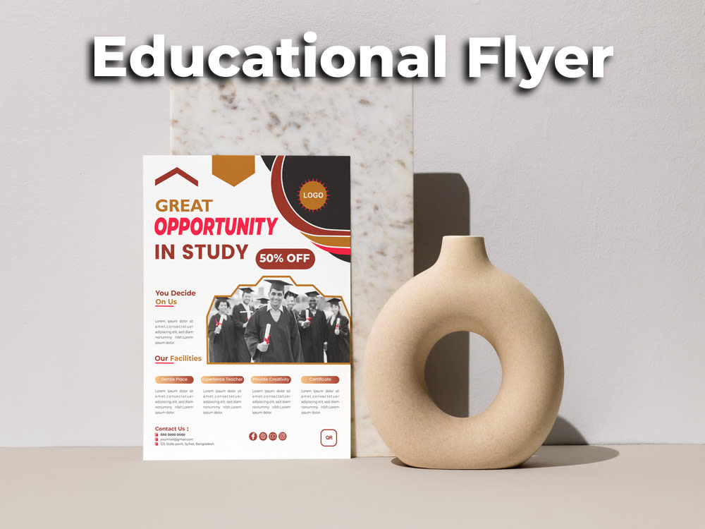 A professional flyer design for multiple perpose | Upwork