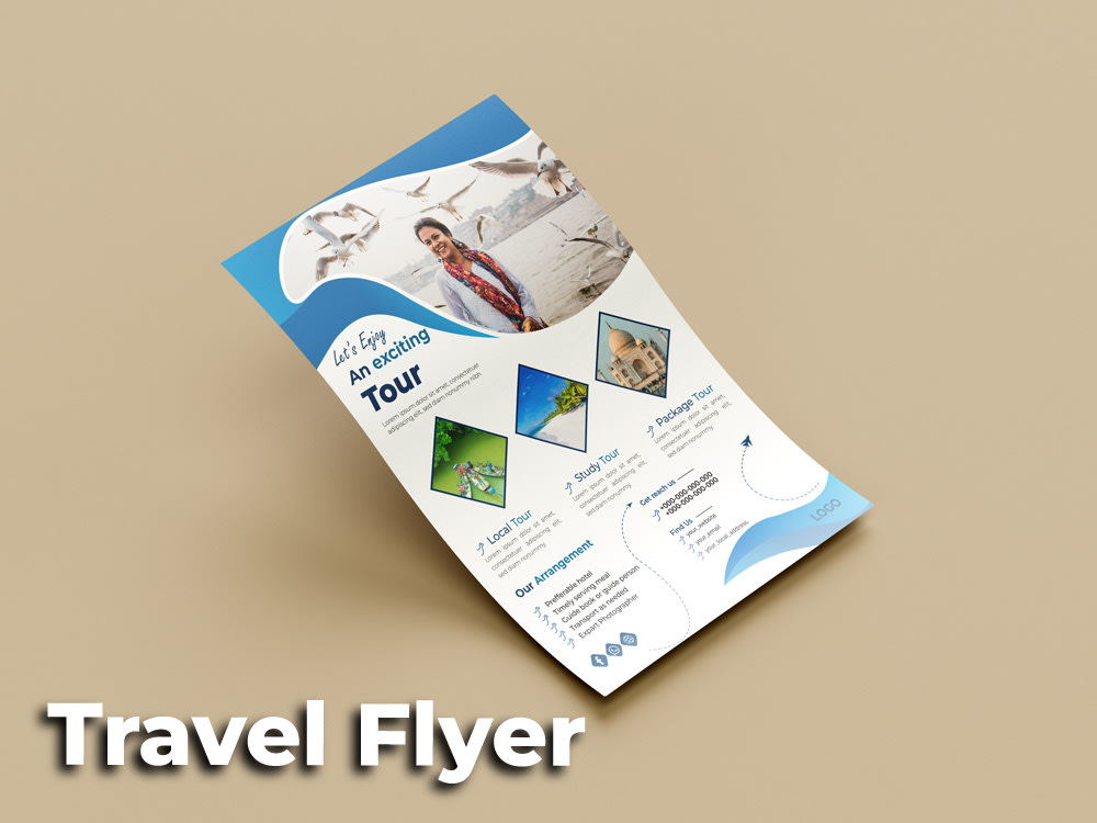 A professional flyer design for multiple perpose | Upwork