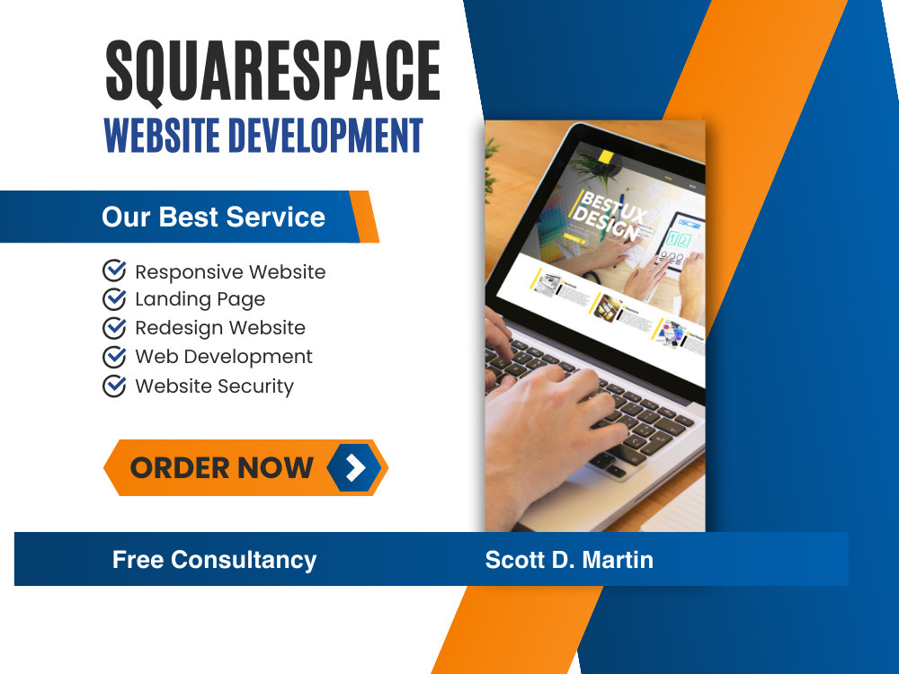 A responsive Squarespace website design, Squarespace development | Upwork