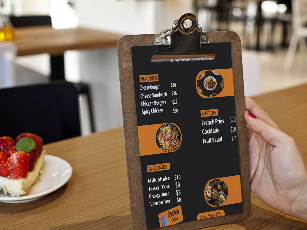 Professional food menu design for your restaurant and bar | Upwork