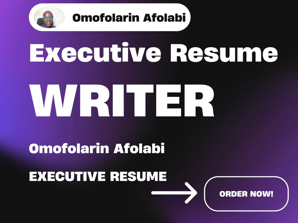 A professional executive resume, cover letter, LinkedIn profile | Upwork