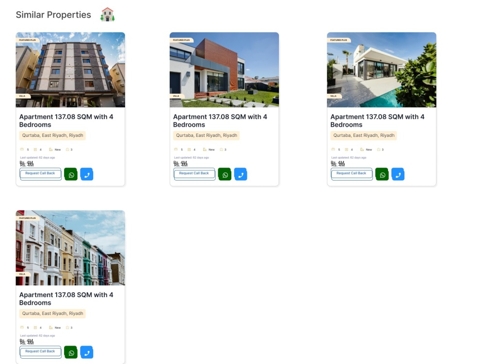 Property Listing Website Design and Development | Upwork