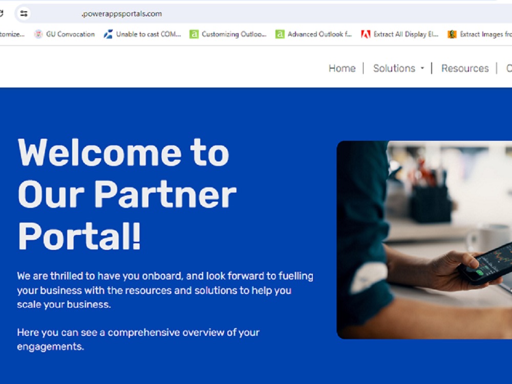Client/Partner Portal Designed and Developed in Microsoft PowerPages ...