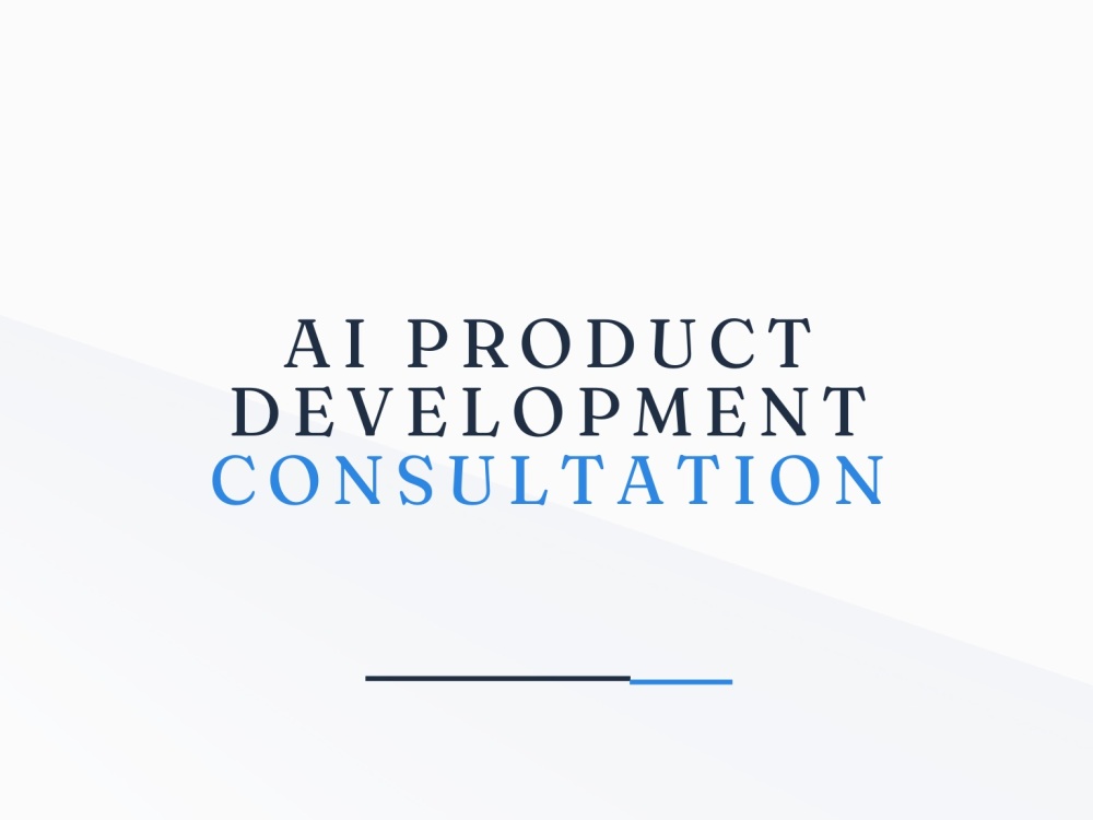 Ai Product Development Consultation | Upwork