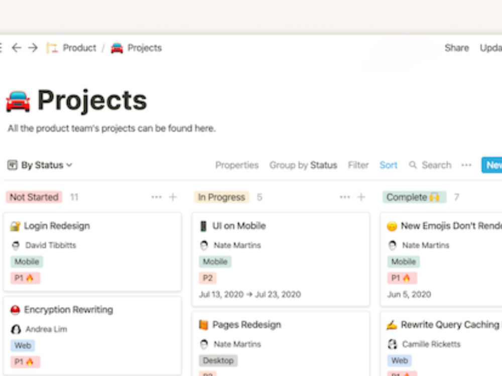 A custom notion template that fits your needs | Upwork