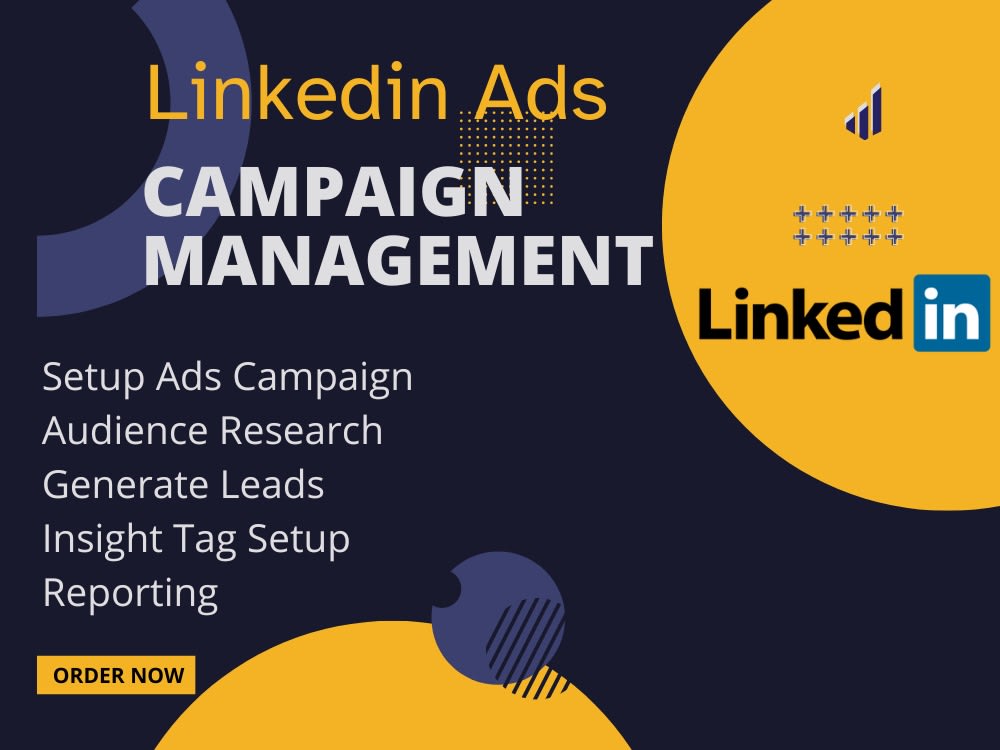 Build and manage your linkedin ad campaigns | Upwork