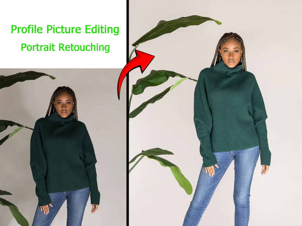 Professional Profile Photo Editing & Portrait Retouching Services | Upwork