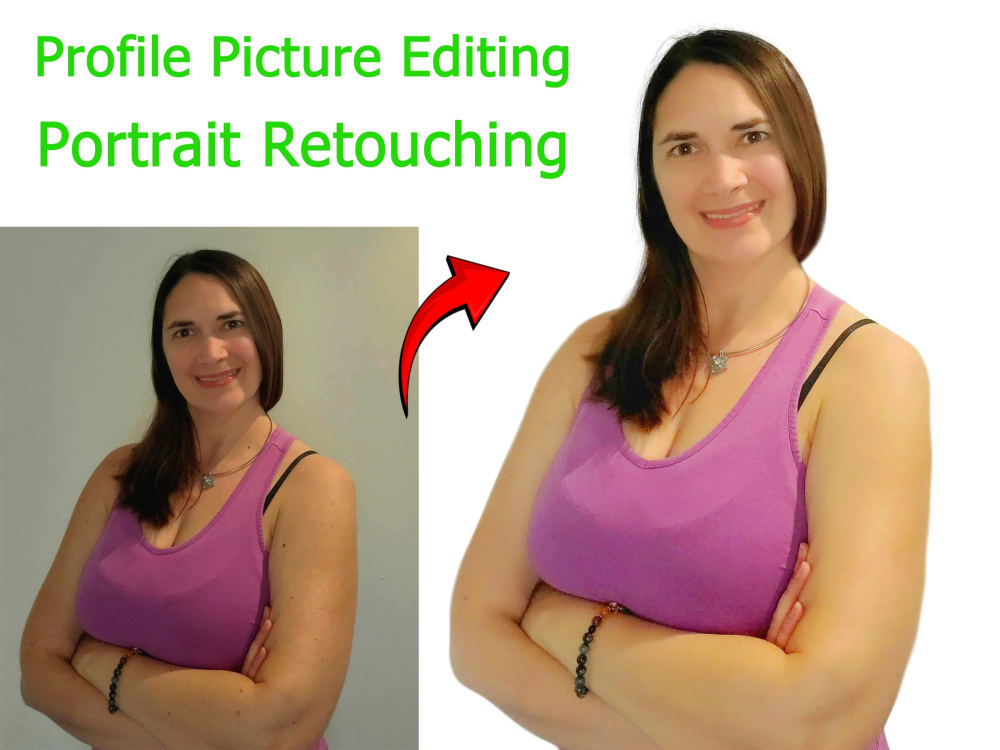 Professional Profile Photo Editing & Portrait Retouching Services | Upwork
