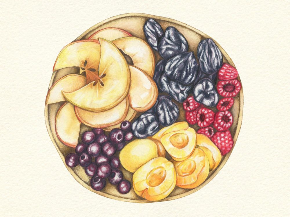 Hand-drawn realistic food illustration | Upwork