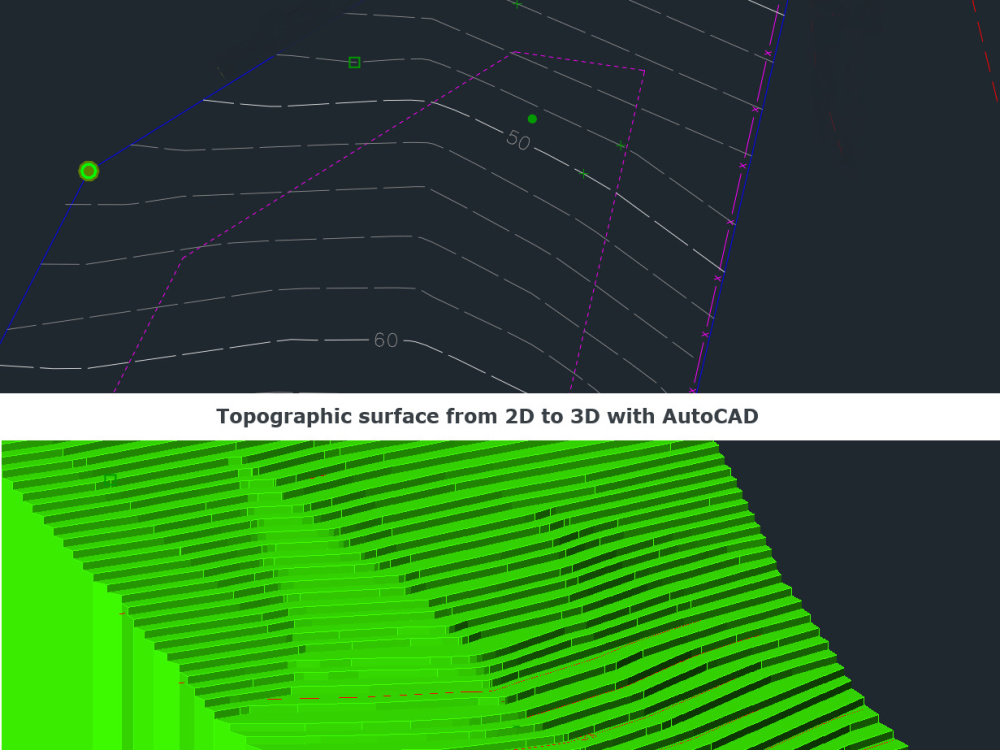 Digital Terrain Model in DWG, SKP and IFC format | Upwork