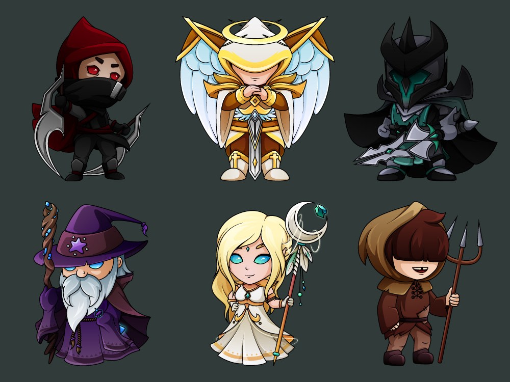 High quality vector 2D character design for game | Upwork