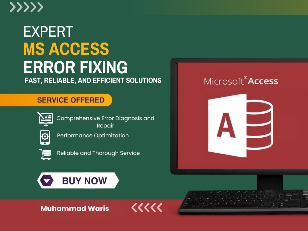 Expert MS Access Error Repair & Database Recovery Services | Upwork
