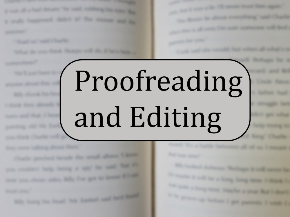 Your work proofread and edited quickly and accurately. | Upwork