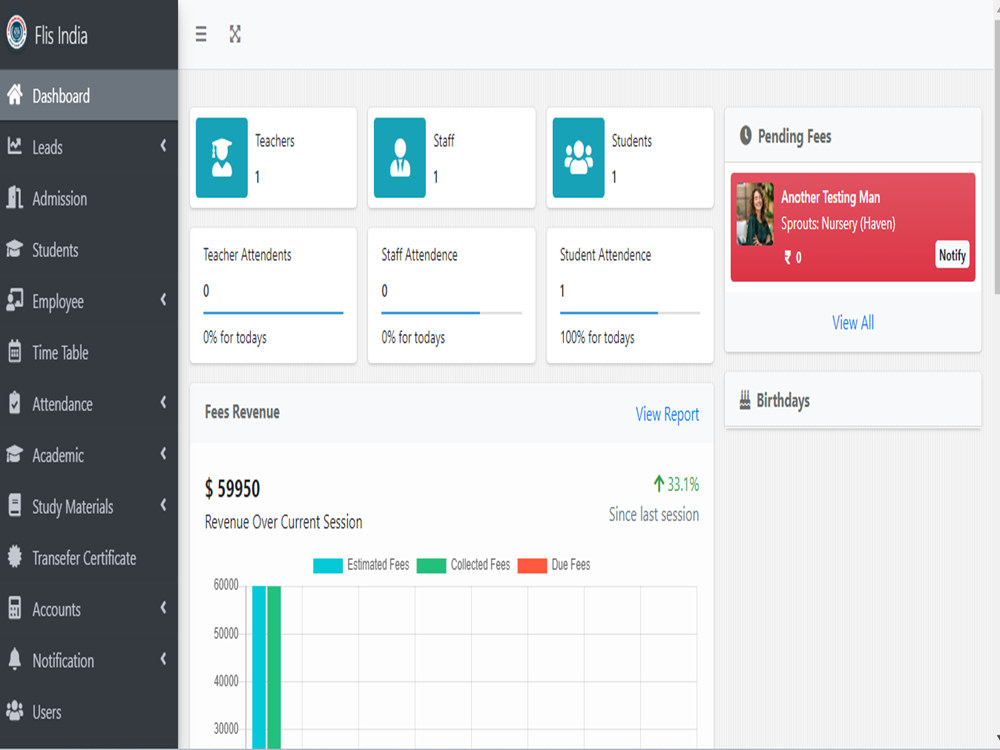 Comprehensive School Management Web Application | Upwork