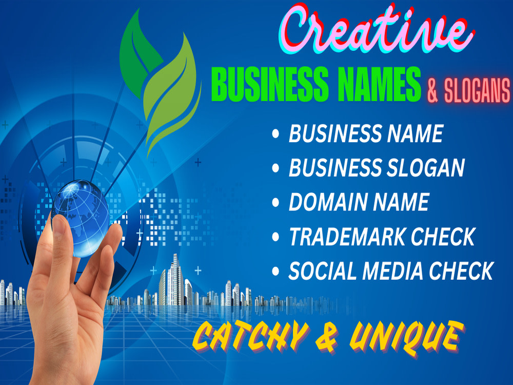 Catchy, Attractive & Memorable Business Names & Slogans | Upwork