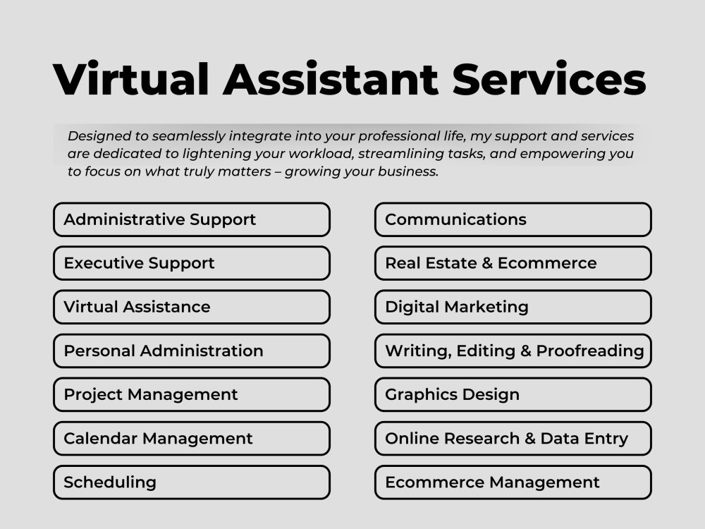 A Rockstar Virtual Assistant for Your Business. | Upwork