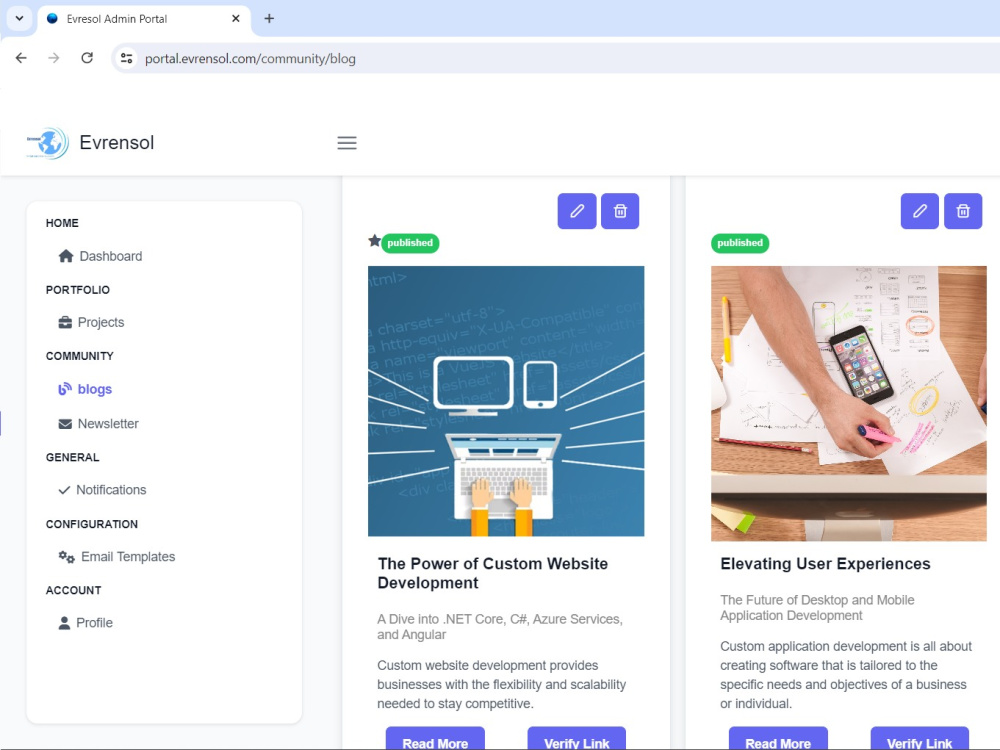 Fully dynamic and functional web application | Upwork