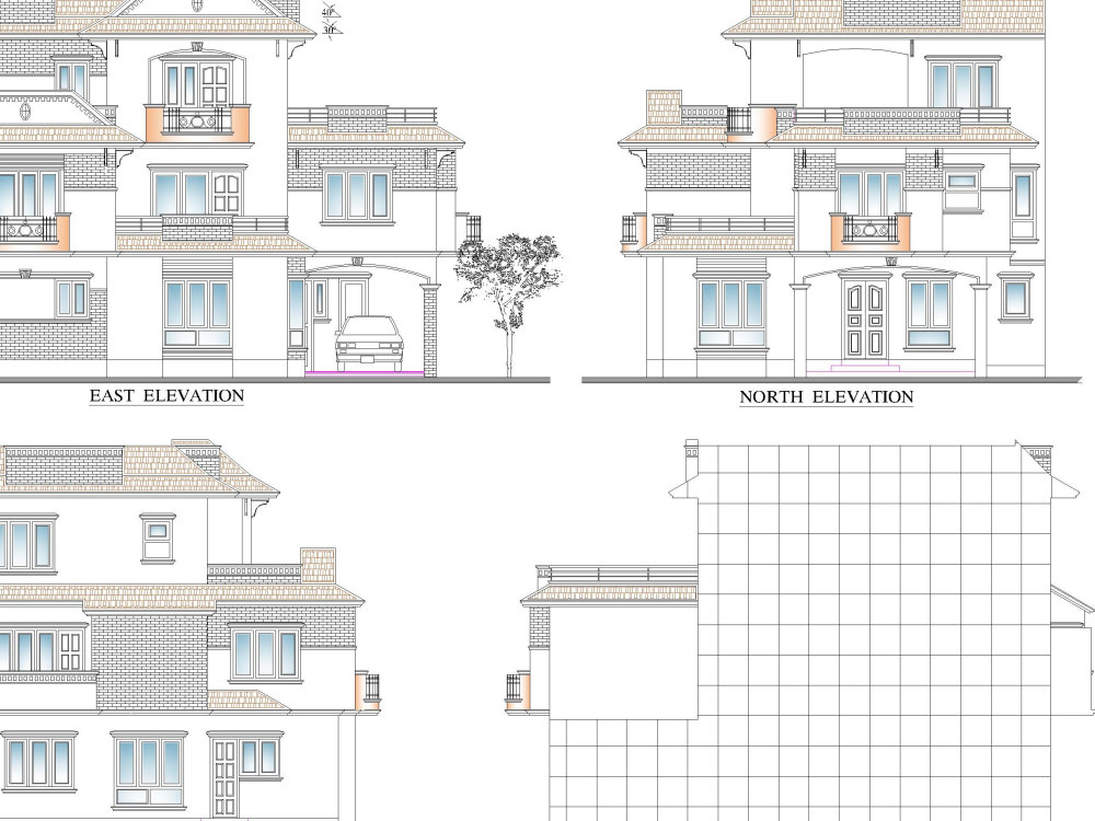 2D building drawing for municipality approval | Upwork