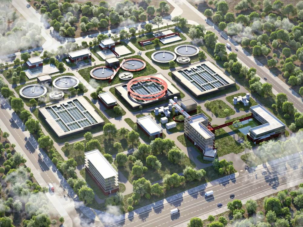 3D Exterior Architectural Visualization - Large Scale & Urban Scale ...