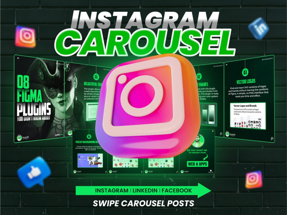 Carousel post design in 6-hour | Upwork