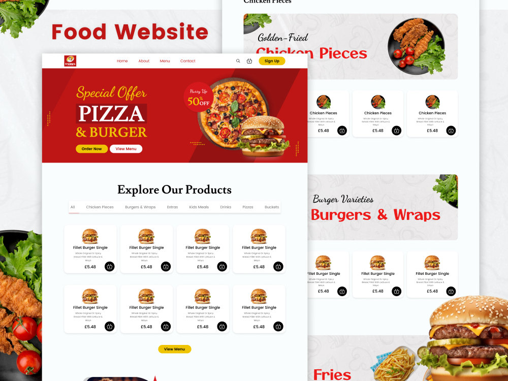 A Modern and customized Website Design in figma | Upwork