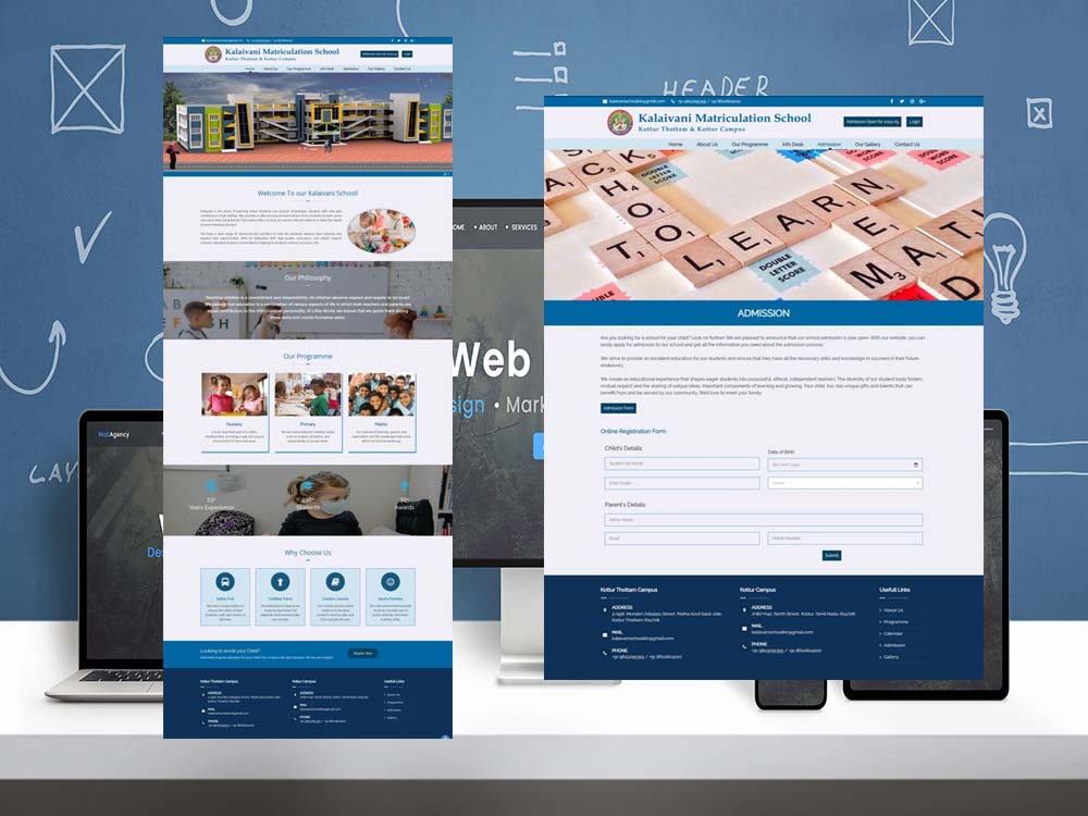 An Responsive Creative Educational Website | Upwork
