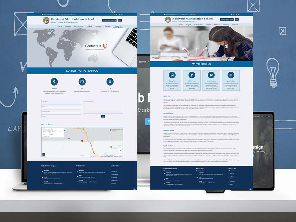 An Responsive Creative Educational Website | Upwork