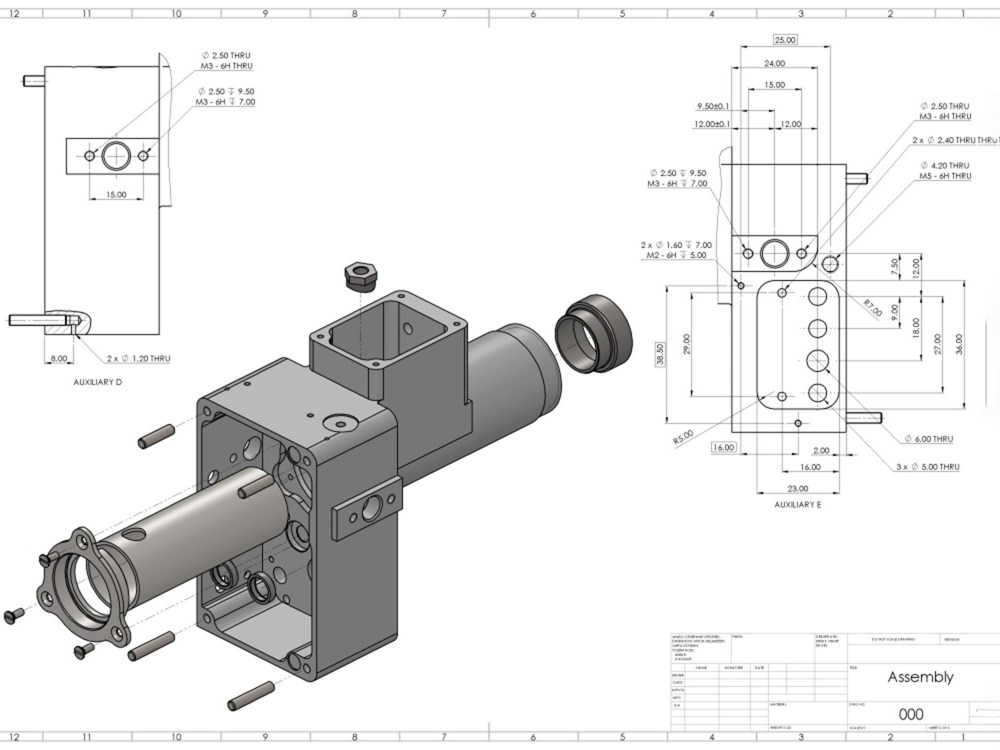 High Quality 2D Technical Drawings, Drafting for manufacturing | Upwork