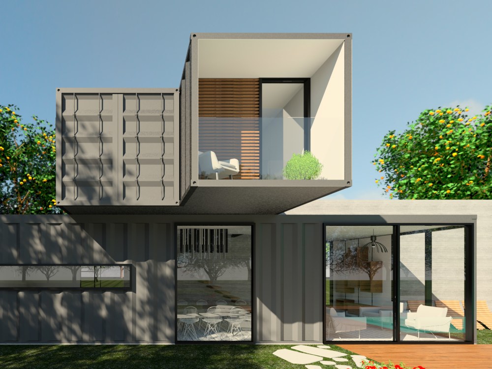 Design container house plan and render 3d images for you | Upwork