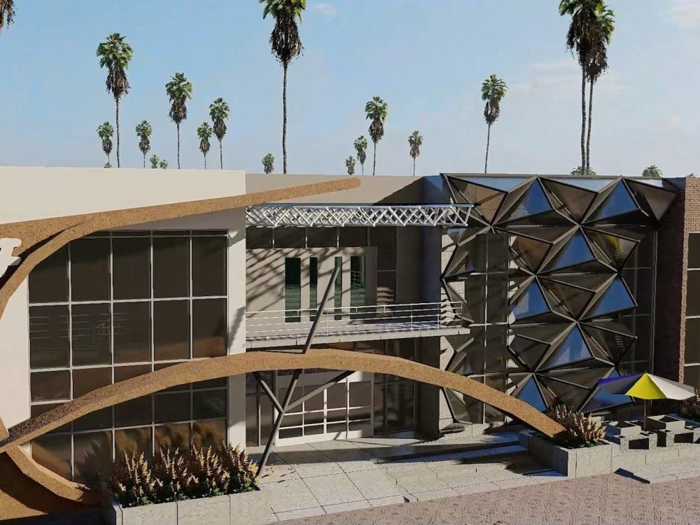 A realistic Construction drawing of an event hall | Upwork
