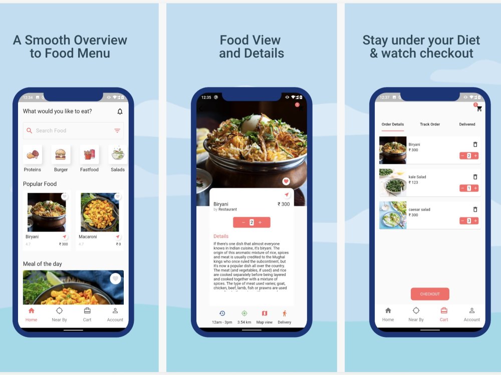 Excellent Food order Application in Flutter Dart Firebase | Upwork