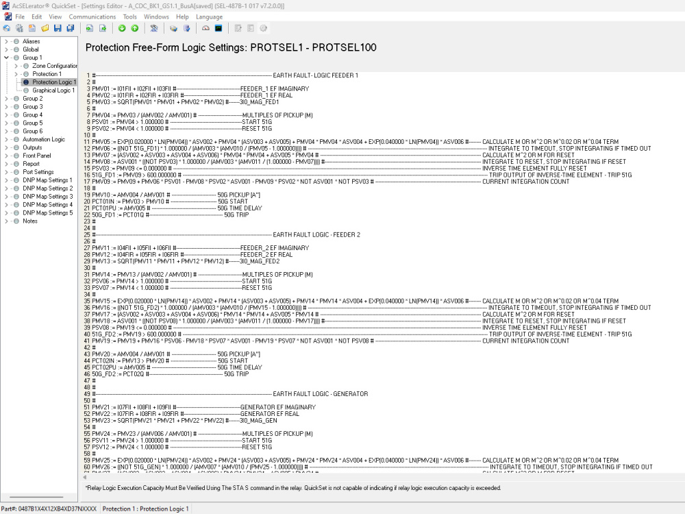 SEL protection relay configuration | Upwork