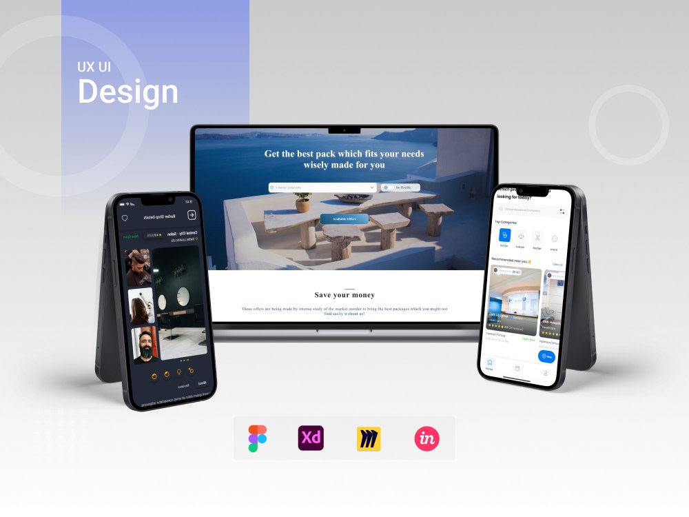Amazing UI UX Design of Web page or Mobile app screen | Upwork