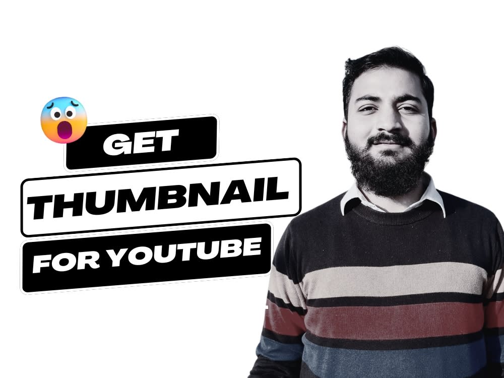 Catchy youtube thumbnail within 1 hour | Upwork
