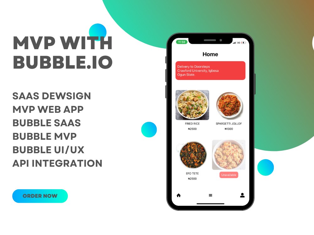 A bubble mvp, bubble saas, mvp web app, mvp with bubble.io | Upwork
