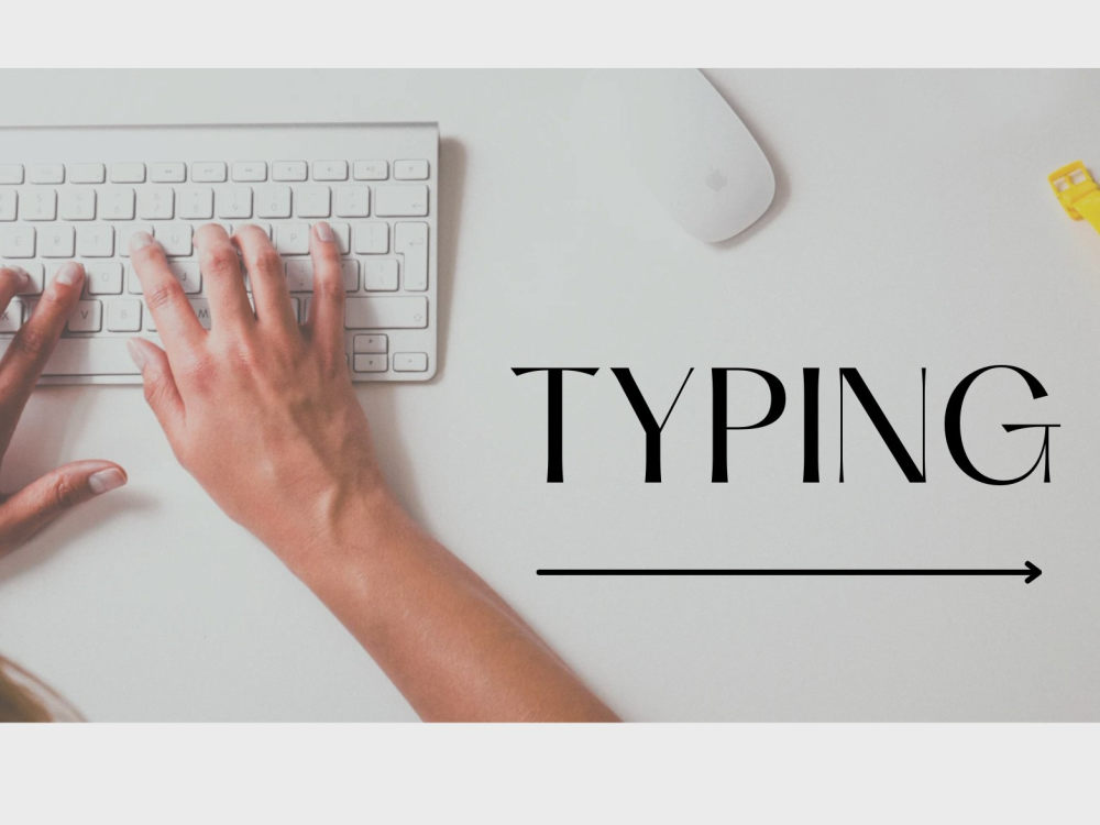 25 pages of typing, PDF conversion, copy paste, Data entry within 12 ...