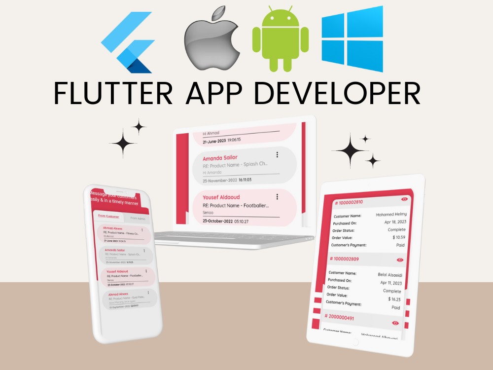 Flutter Developer| Flutter Expert| Flutter App| Flutter Dart and Hybrid App | Upwork