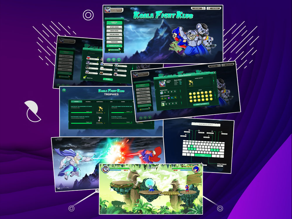 Modern game UI UX for your PC and mobile | Upwork